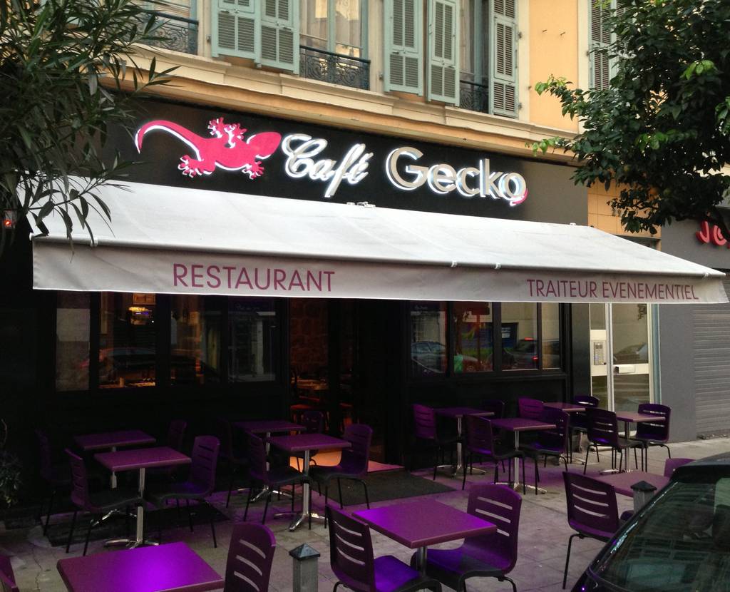 Café Gecko Nice - Guide des restaurants gays│misterb&b
